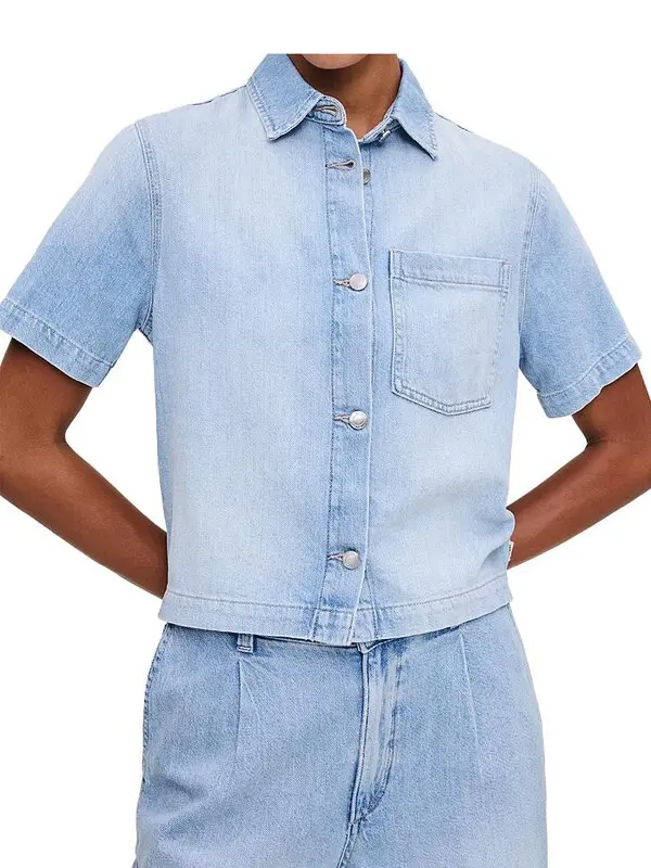 DL1961 Aura Montauk Denim Shirt - Beachfront