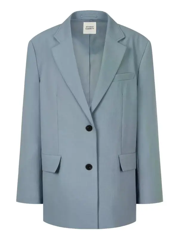 STUDIO TOMBOY Tailored Blazer - Blue