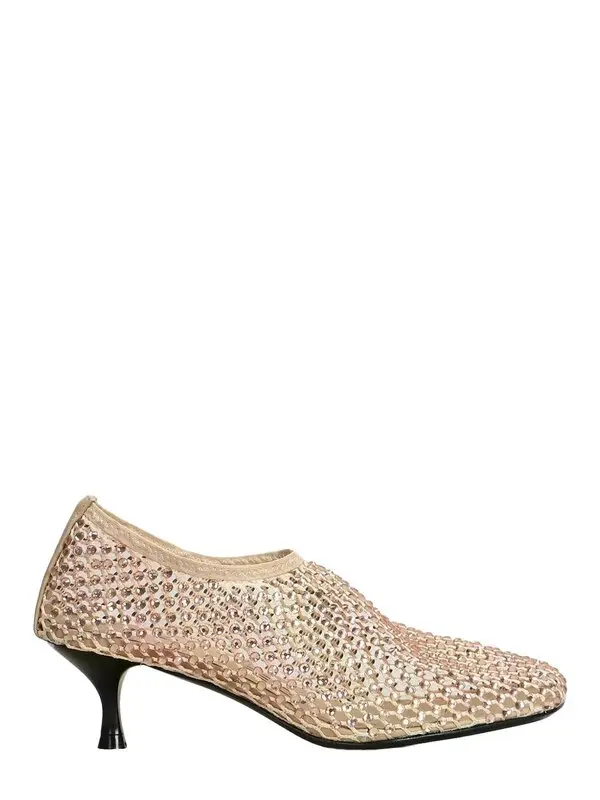 STRATEGIA SHOES 50mm Rhinestone-embellished Pumps - Neutrals