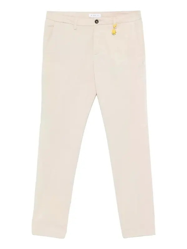 MANUEL RITZ Tinto Trousers - Neutrals