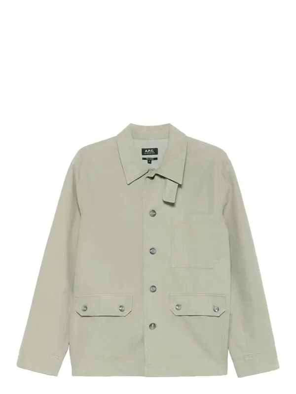 A.p.c. Cotton Jacket - Green
