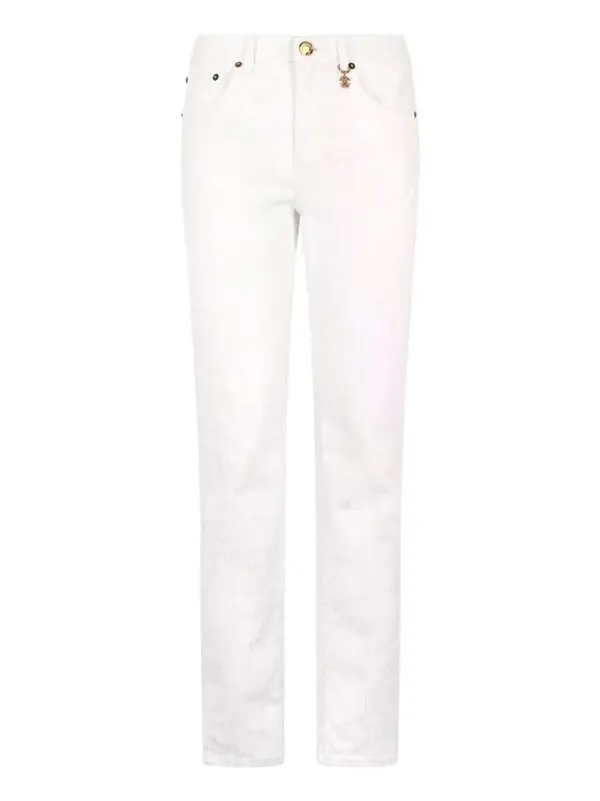 Roberto Cavalli Logo-charm Trousers - White