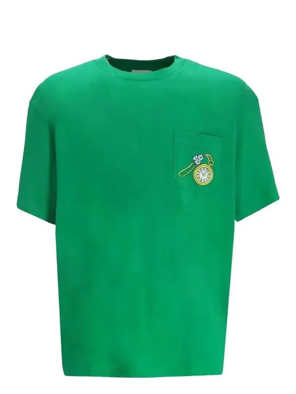 Drole De Monsieur Graphic-embellished T-shirt - Green