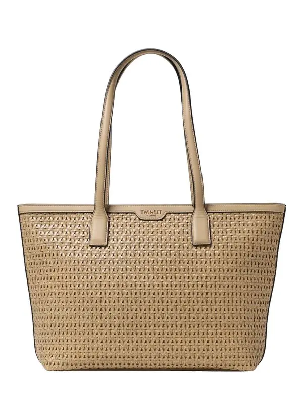 TWINSET Tote Bag - Nude
