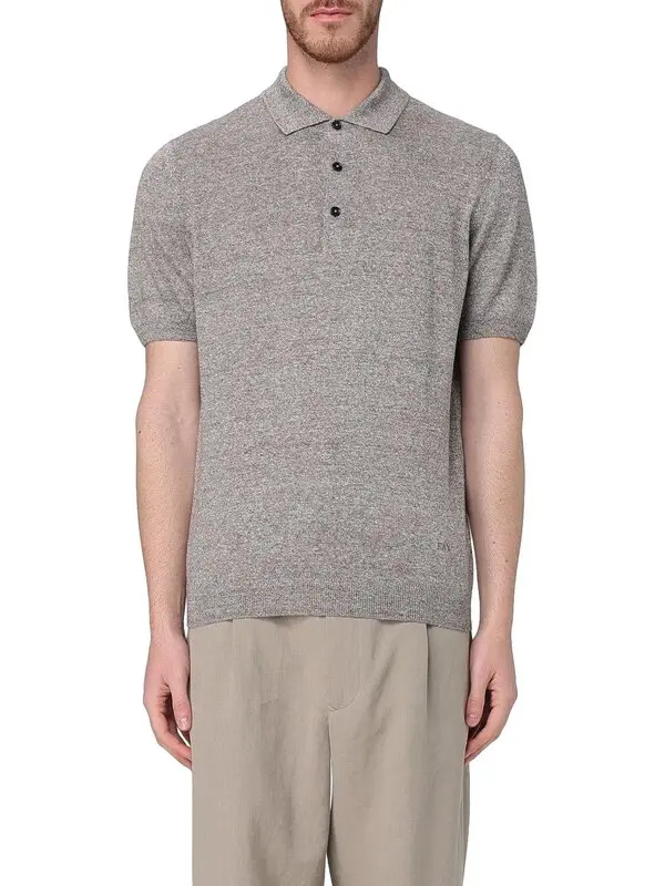 FAY Polo Shirt - Brown