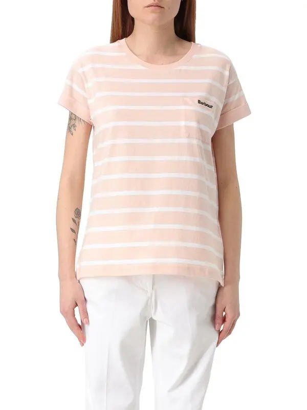 Barbour T-shirt - Pink