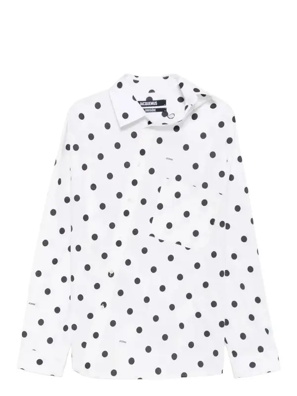 Jacquemus The Cuadro Shirt - White