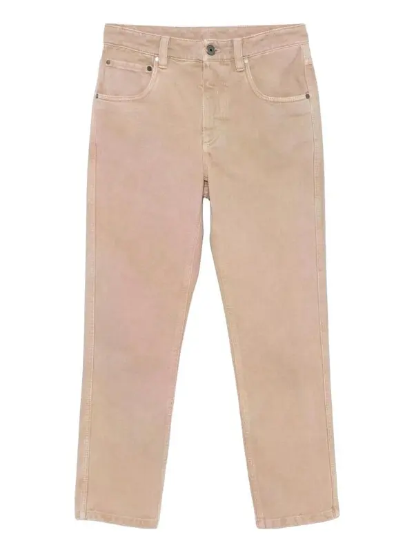 Brunello Cucinelli Cotton Jeans - Neutrals
