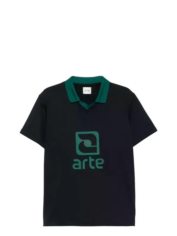 ARTE ANTWERP Logo-print T-shirt - Black