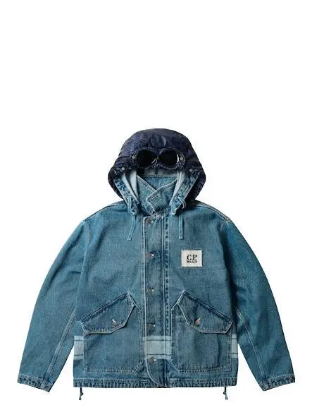 PALACE X C.p. Company Goggle Jacket - Denim