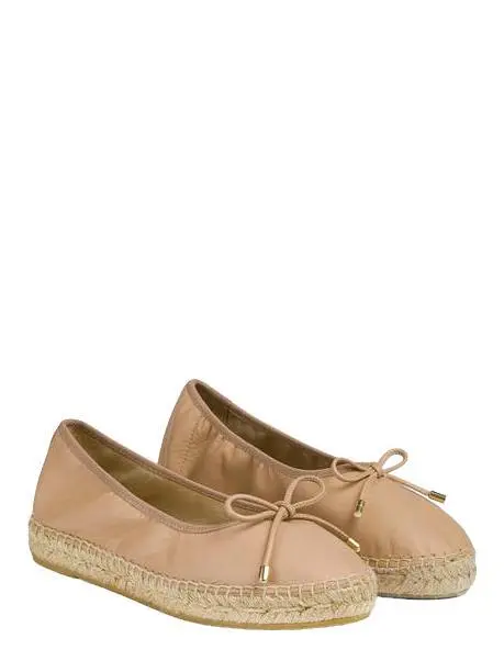 LK BENNETT Taleena Espadrille Ballet Flats - Trench