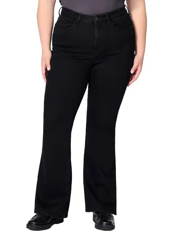Warp + Weft Mia High-waist Flare Jeans - Well
