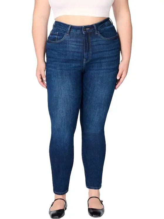 Warp + Weft Mxp High-waist Skinny Jeans - Twilight
