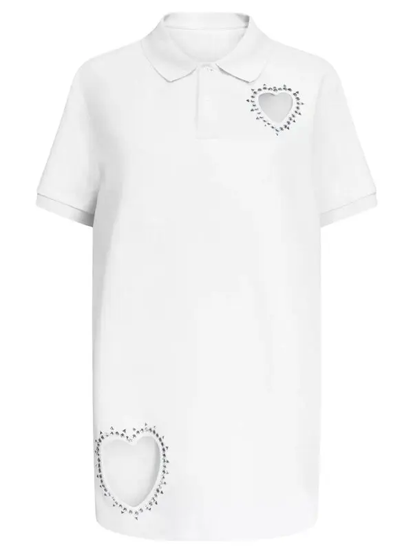 AREA Polo Dress - White