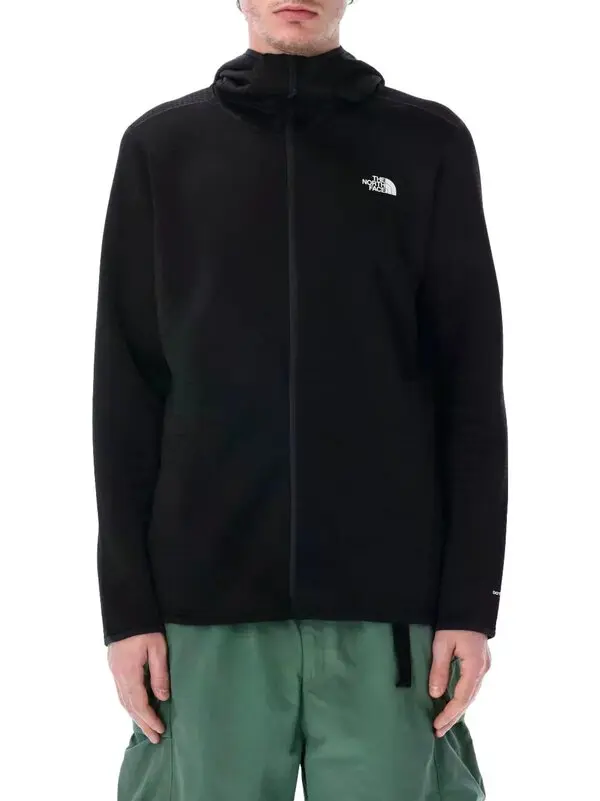 The North Face Knitted Hooded Jacket - Black