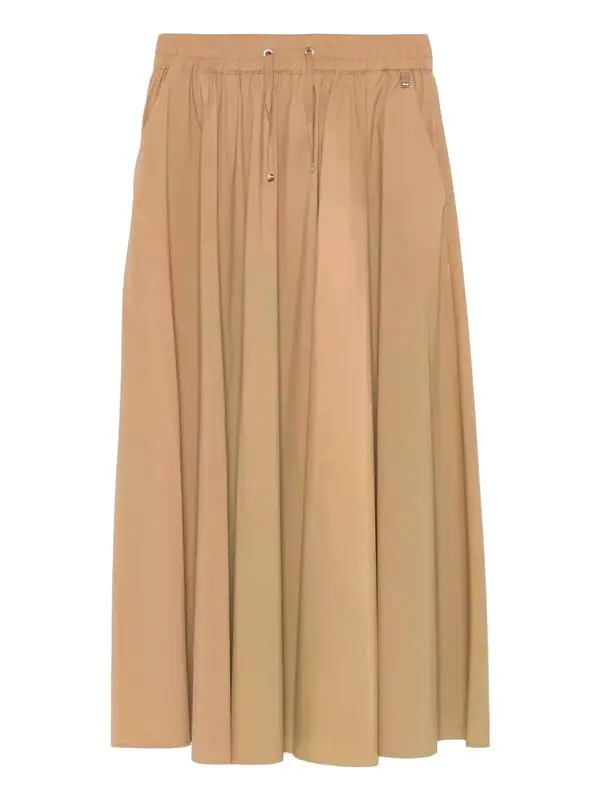 Herno A-line Midi Skirt - Neutrals