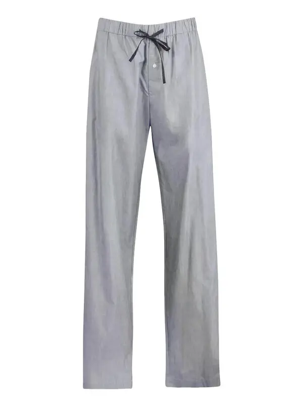 Fleur Du Mal Poplin Pants - Grey