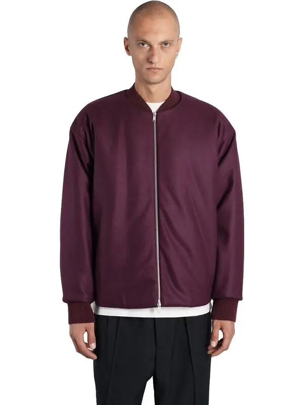 JIL SANDER Bomber Jacket - Red