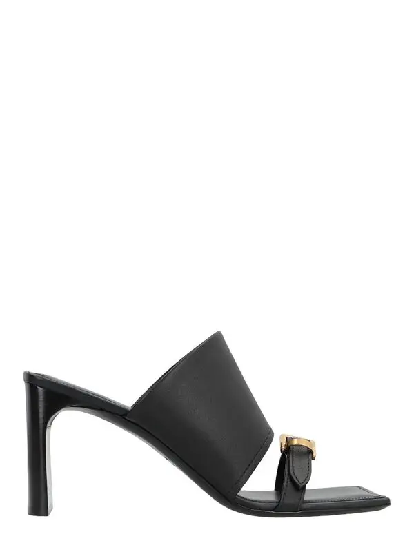 Balenciaga Bel Air Leather Sandals - Black