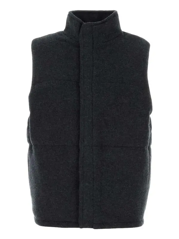 Le Kasha Cashmere Vest - Grey