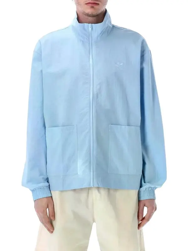 Adidas Seersucker Jacket - Blue