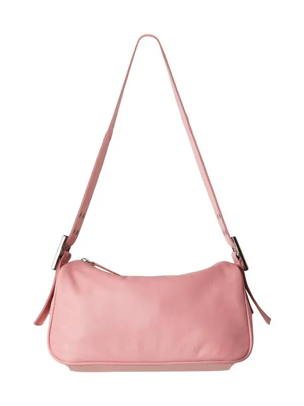 Free People Army Candy Leather Baguette Bag - Paloma Pop