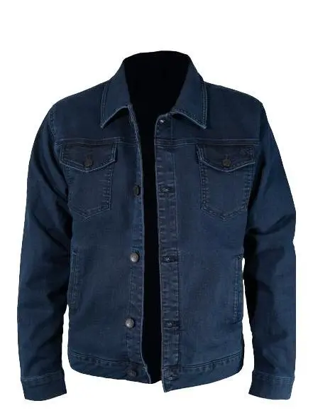JACK OF SPADES Stretch Denim Jacket - Over Dye