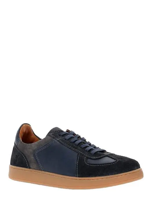 Frye Cooper Leather Sneakers - Midnight Blue