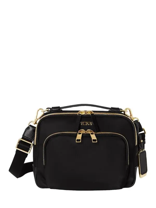 Tumi Teghan Crossbody - Black/gold