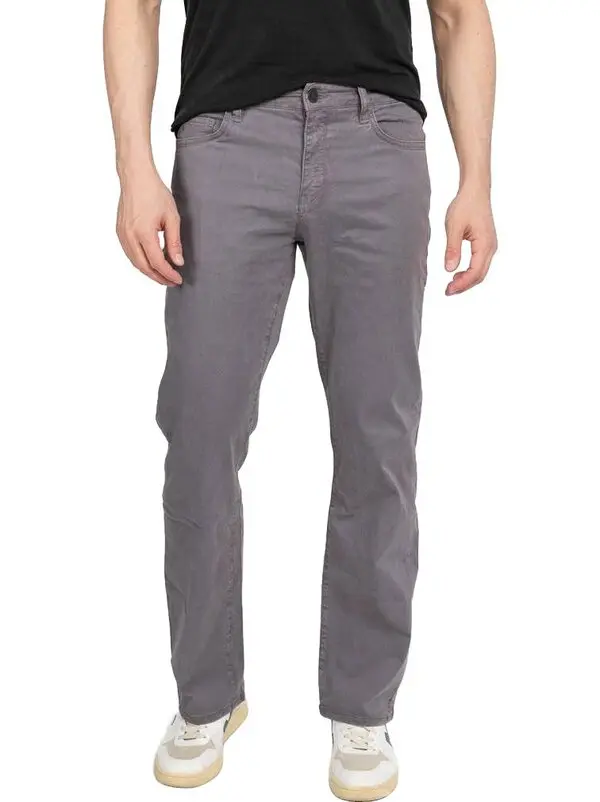 JACK OF SPADES High Roller Fit Five-pocket Pants - Charcoal Grey