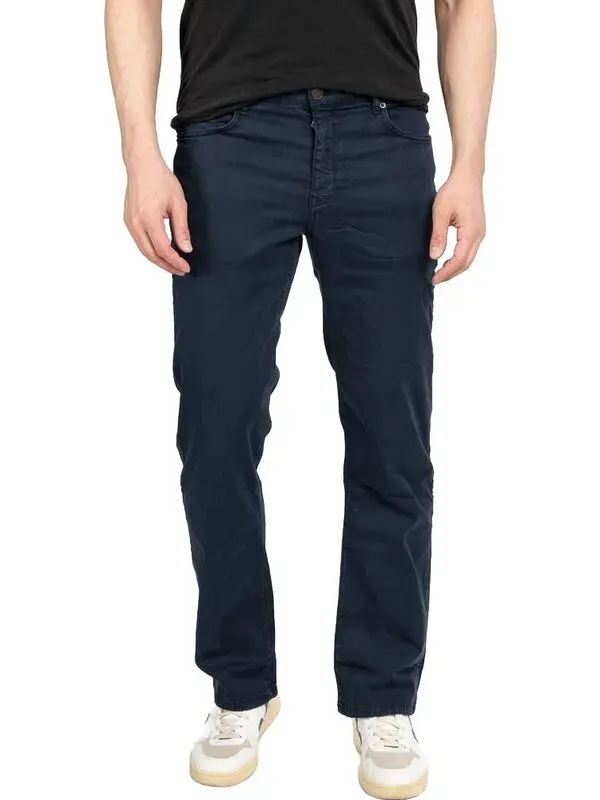 JACK OF SPADES High Roller Fit Five-pocket Pants - Navy