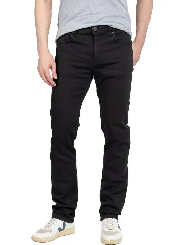 JACK OF SPADES Jack' Fit Five-pocket Jeans - Jet Black