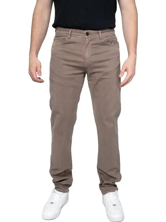 JACK OF SPADES Jack Fit Five-pocket Pants - Brushed Mauve
