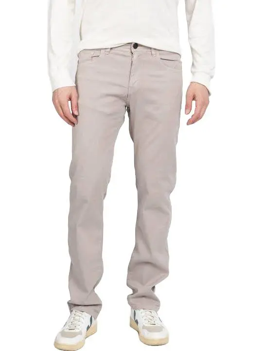 JACK OF SPADES Jack Fit Five-pocket Pants - Brushed Silver