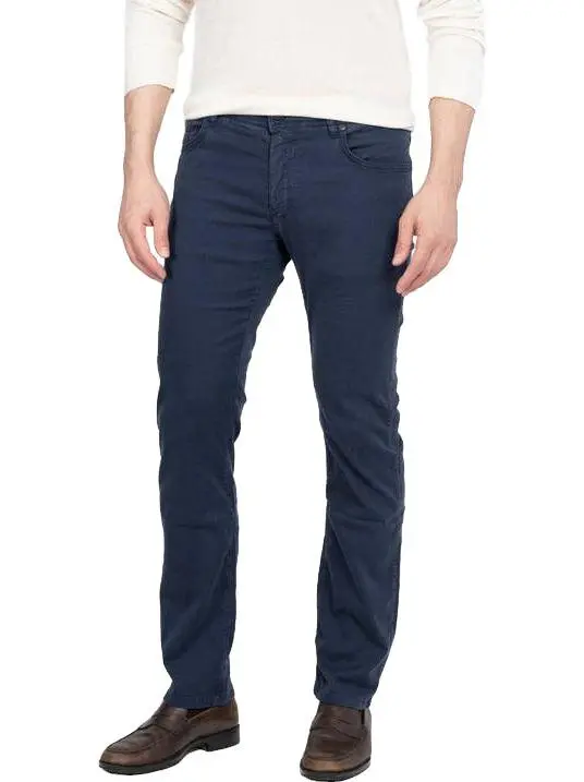 JACK OF SPADES Jack Fit Five-pocket Pants - Navy
