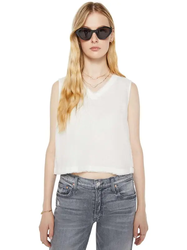 Xirena Zadig Sleeveless Top - White