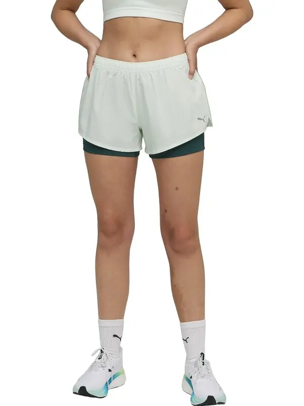 PUMA Running 2-in-1 Short - Green