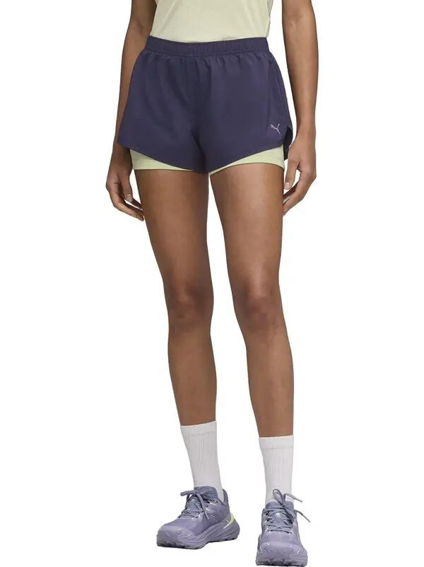 PUMA Running 2-in-1 Short - Purple