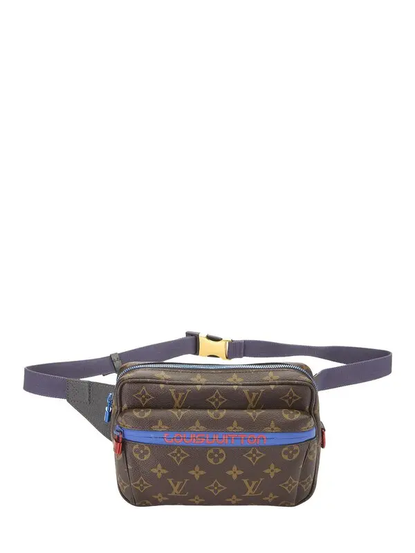 LOUIS VUITTON Monogram Canvas Outdoor Bum Bag - Brown