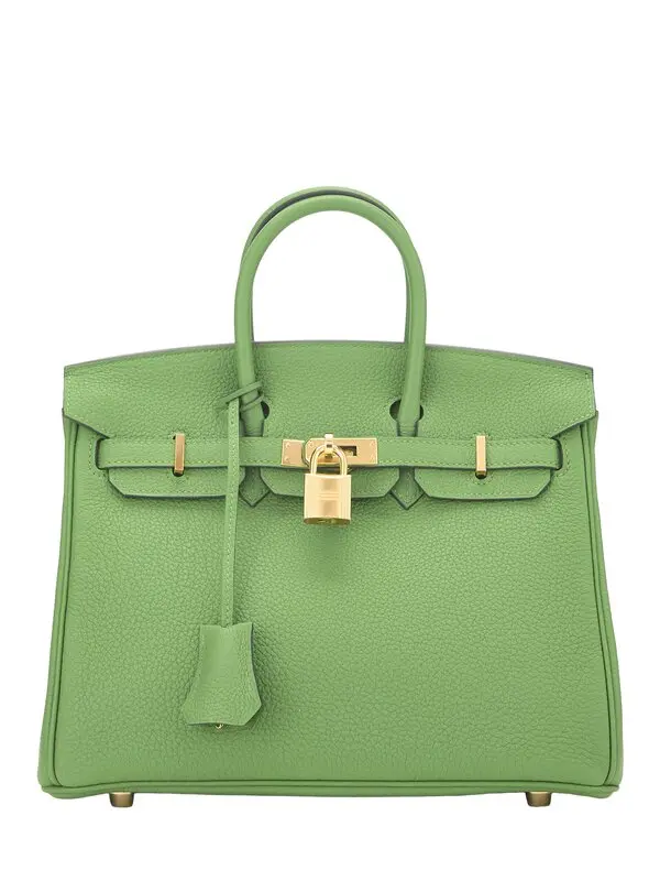 Hermès Togo Birkin 25 Handbag - Green