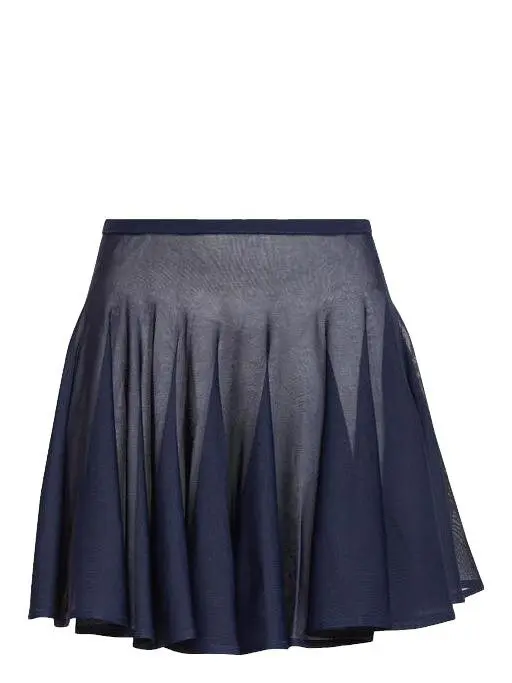 Alaïa Fine Knit Skater Skirt - Minuit