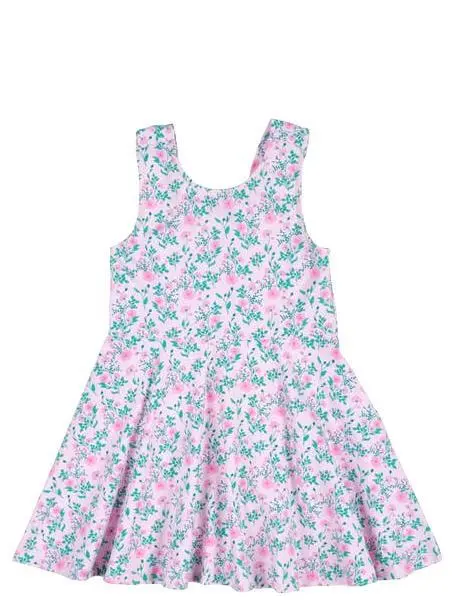 FLORENCE EISEMAN Floral Print Twirl Dress - Pink