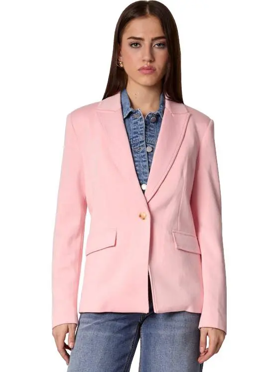 BLUE REVIVAL Helen Blazer With Removable Insert - Pink