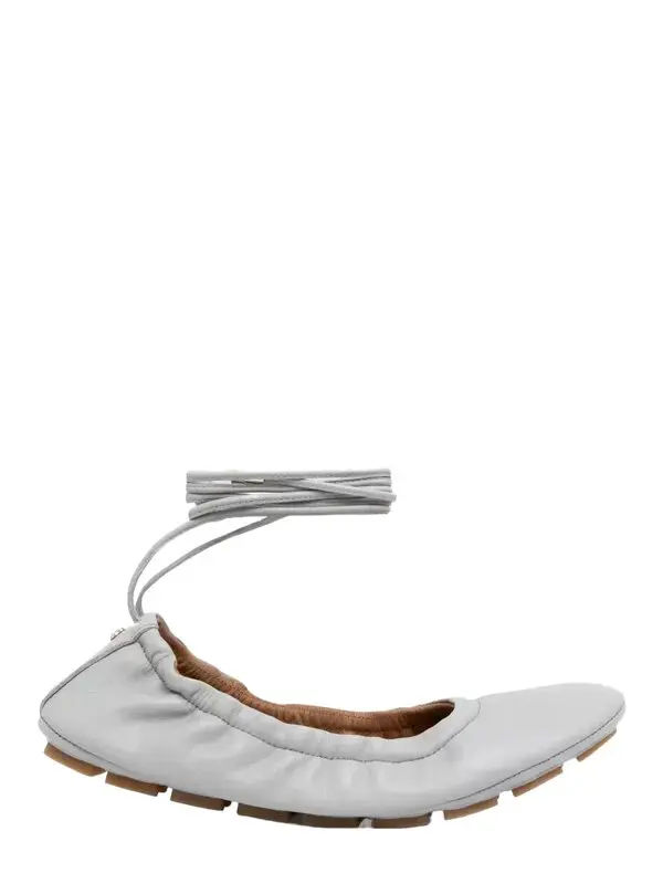 BOSS Ankle-ties Ballerina Flats - Grey