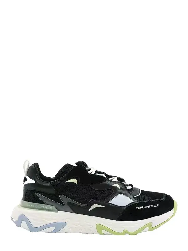 Karl Lagerfeld Panelled Sneakers - Black