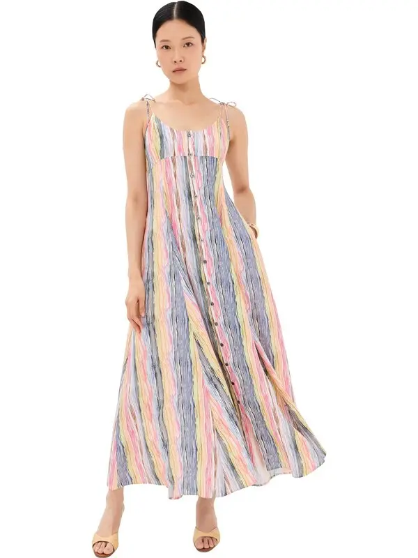 Rosie Assoulin High Garden Maxi Dress - Rainbow