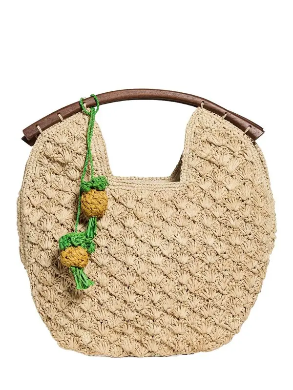 Mar Y Sol Isla Clutch - Natural