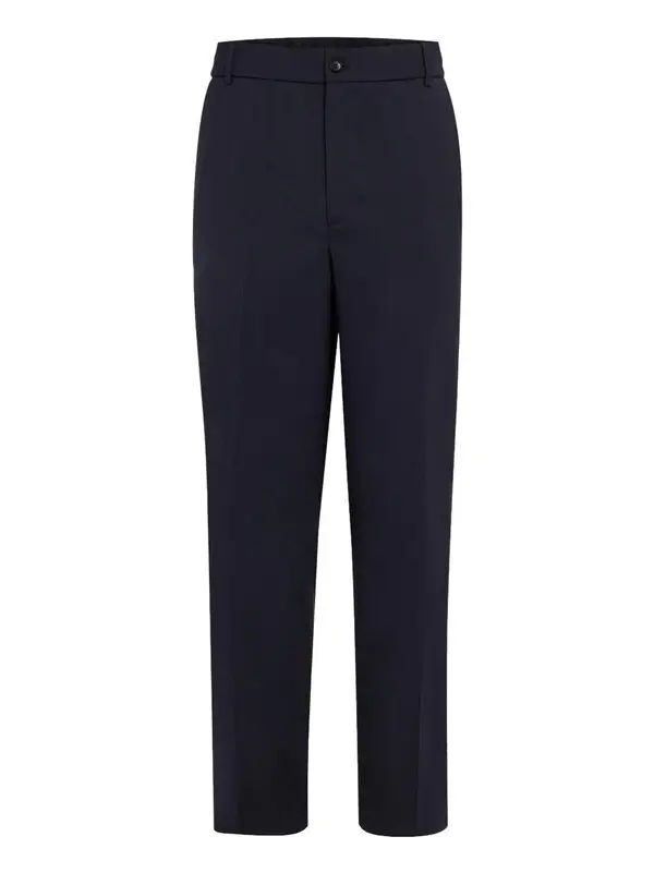 Moncler Tailored Gabardine Straight Leg Pants - Dkblue