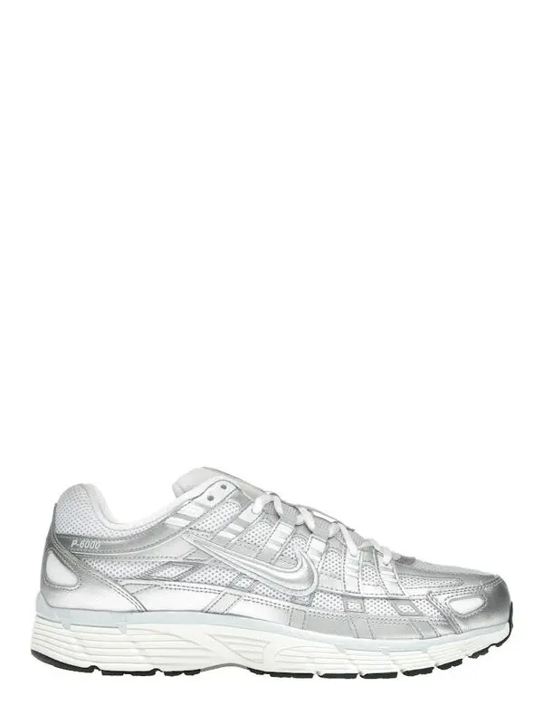 Nike P6000 Metallic Silver Sneakers - White/blue Tint/sail