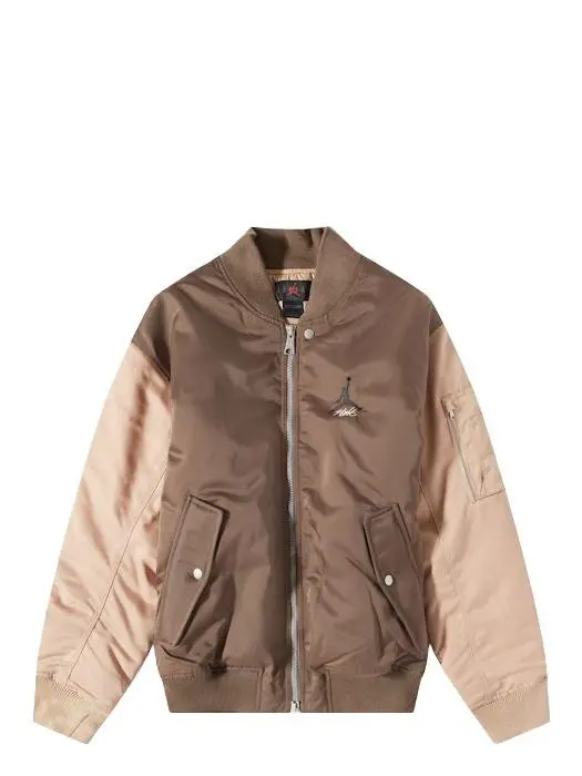 JORDAN Essential Statement Renegade Bomber Jacket - Beige